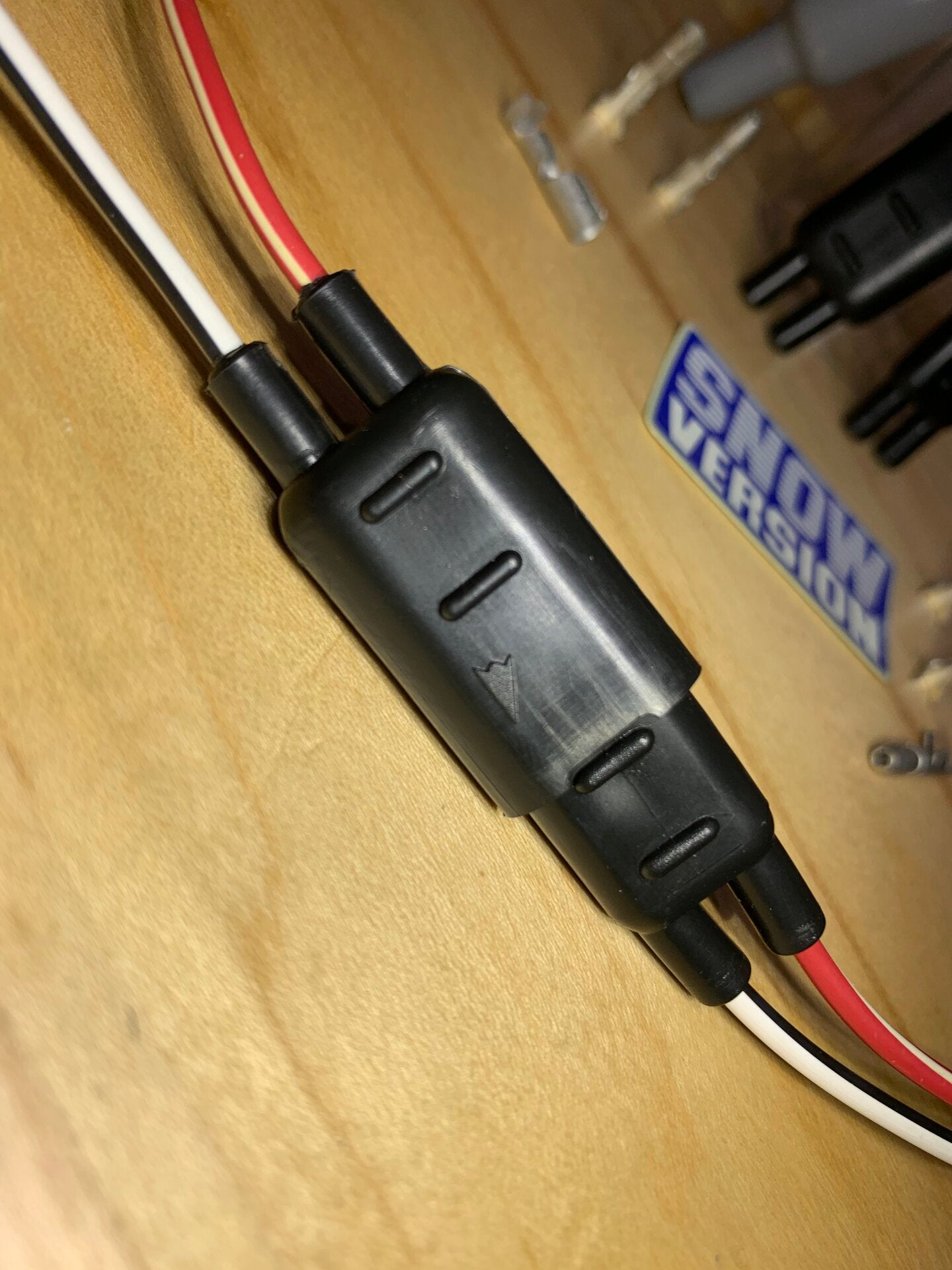 NOS Genuine OEM YAZAKI 2pin Black Rubber Female & Male Connector Insta ...