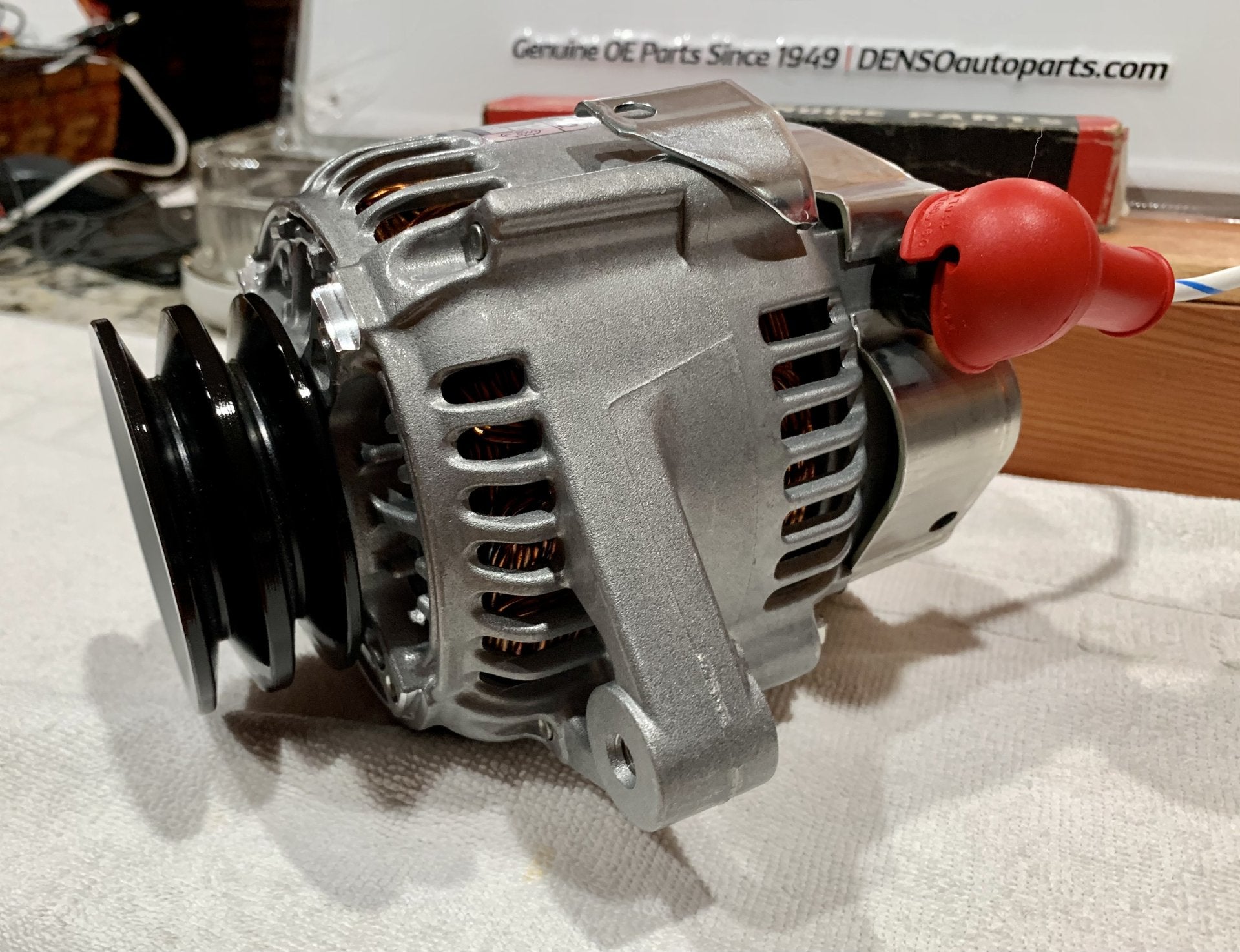 NOS GENUINE NipponDenso / DENSO 80A amp 12V Alternator 27060-17220 NEW ...