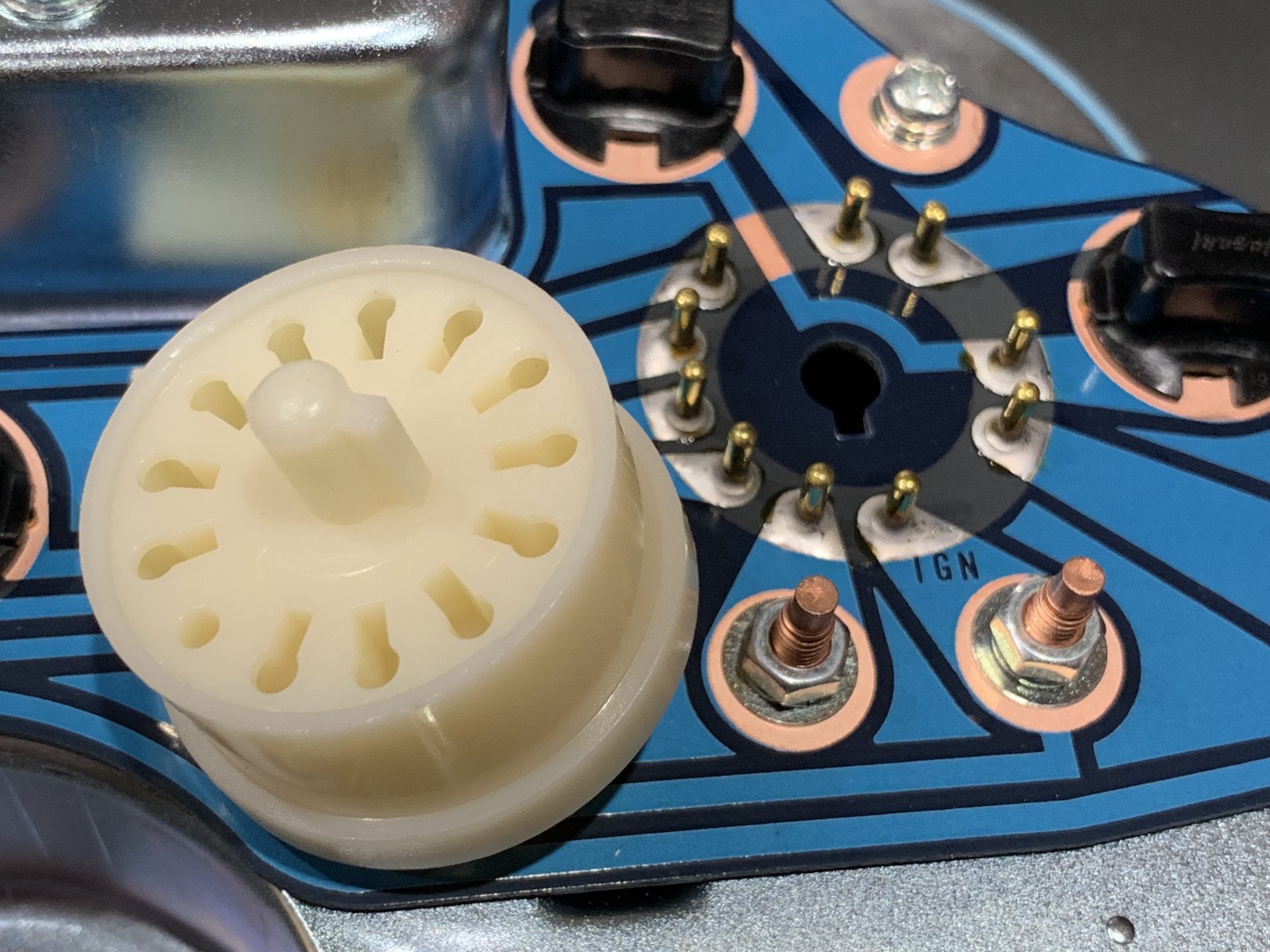 FJ40 FJ55 Instrument Cluster Meter Speedometer Connector Installation ...