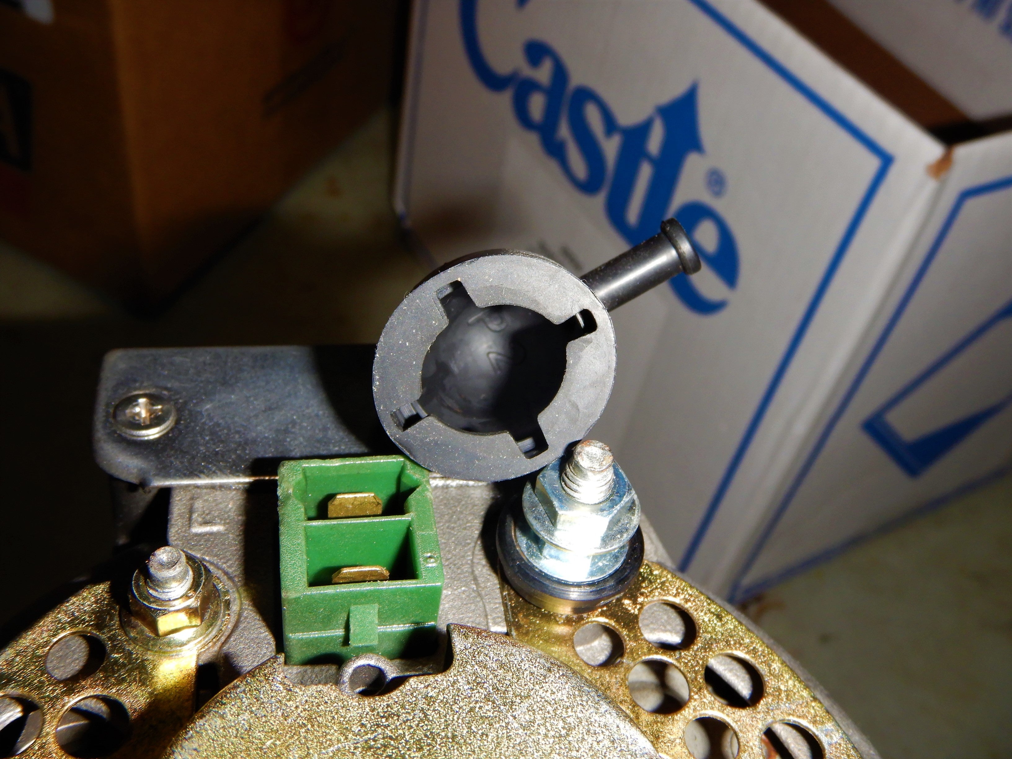 BOOT Insulation Alternator RING TERMINAL B+ Cable LUG Insulator Batter ...