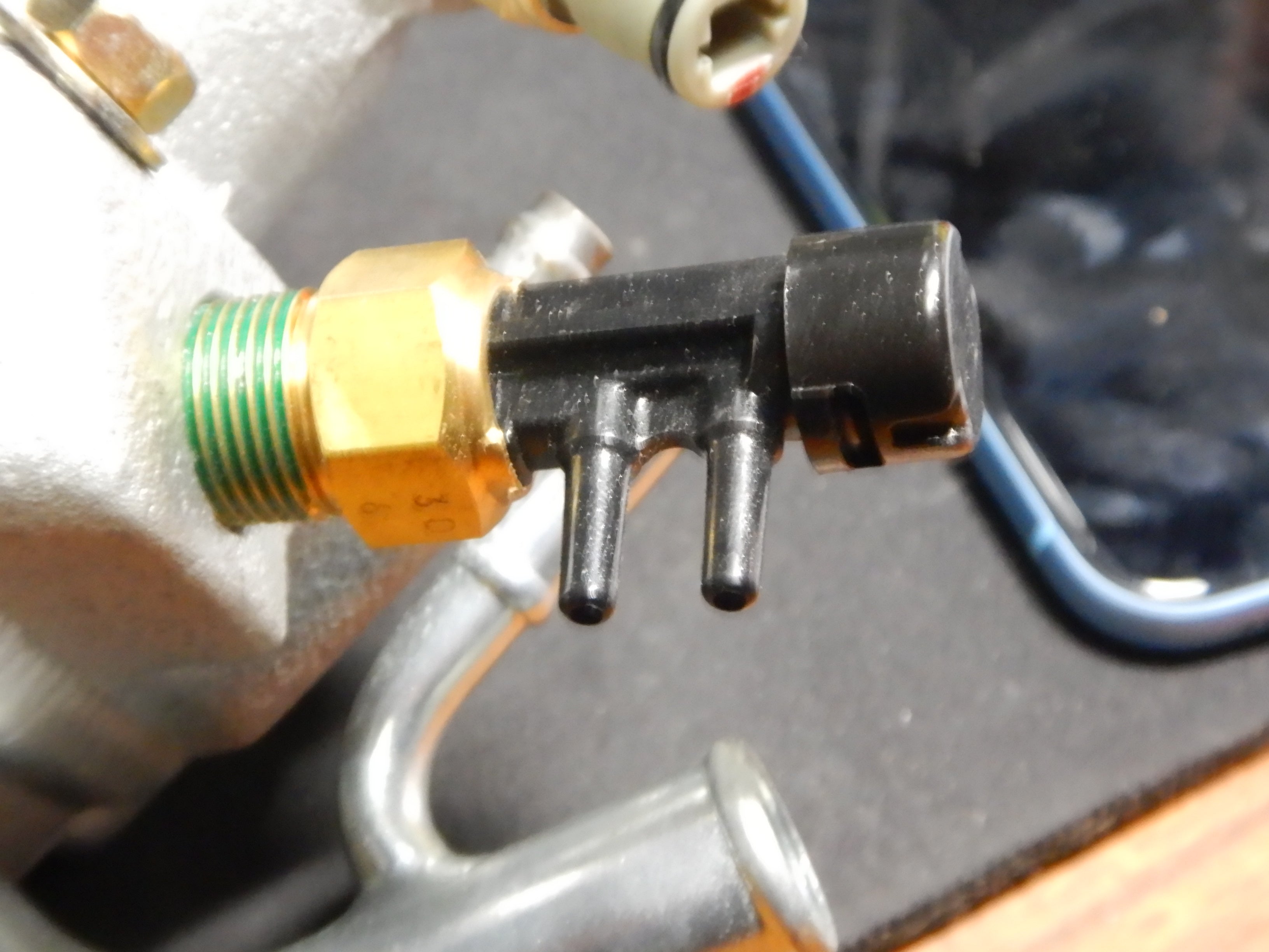 3FE PLUG and PLAY REPAIR KIT OEM Toyota BVSV VSV Valve, Bimetal Vacuum ...