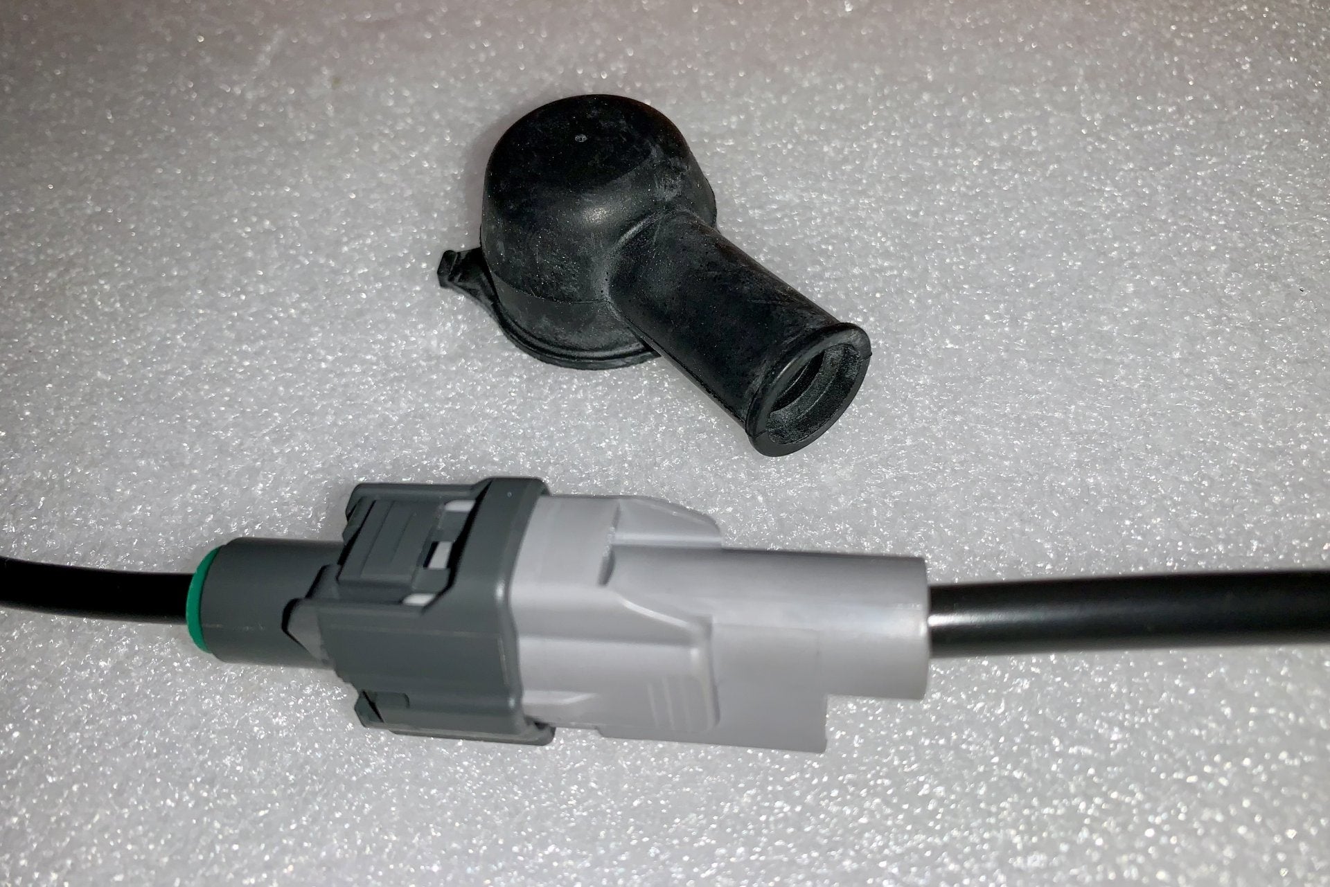 DIESEL STARTER MOTOR 3pc Pigtail Extension Cord Rubber Boot ALL Genuin ...